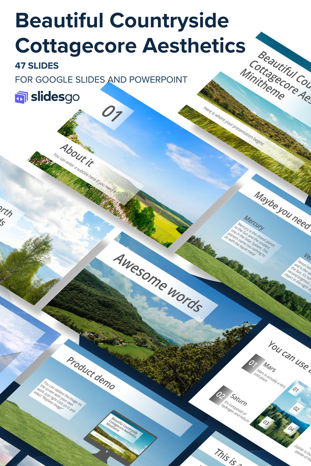 Beautiful Countryside Cottagecore Aesthetics Minitheme
