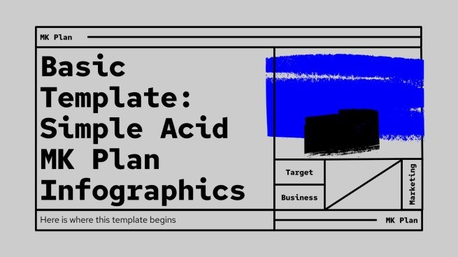 Basic Template: Simple Acid MK Plan Infographics