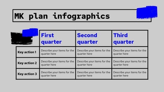 Basic Template: Simple Acid MK Plan Infographics