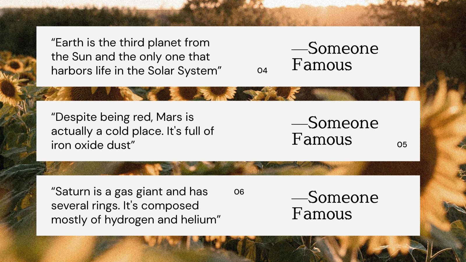 Famous Quotes Theme | Google Slides & PowerPoint template