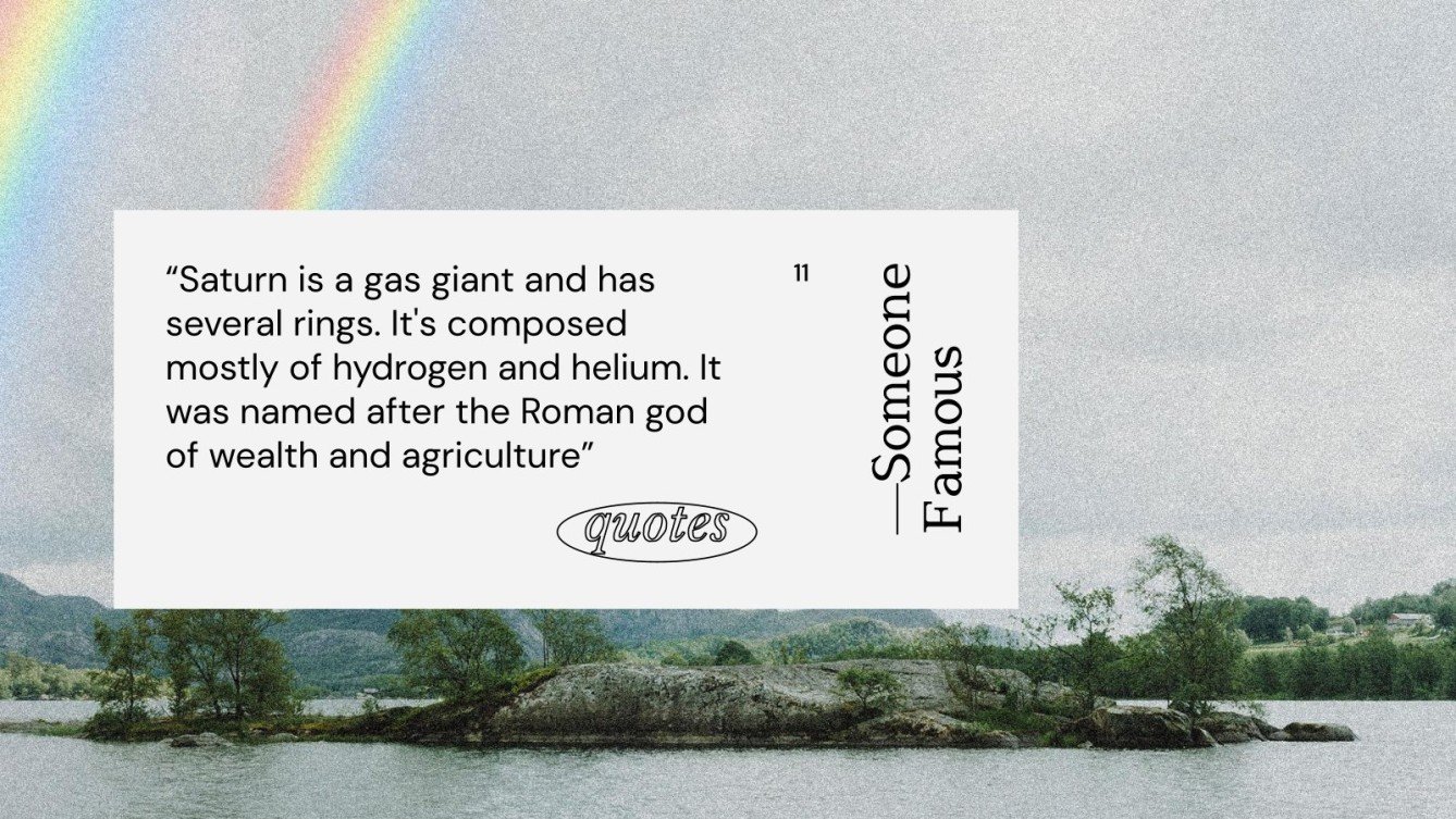 Famous Quotes Theme | Google Slides & PowerPoint template