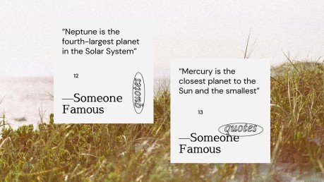 Famous Quotes Theme | Google Slides & PowerPoint template
