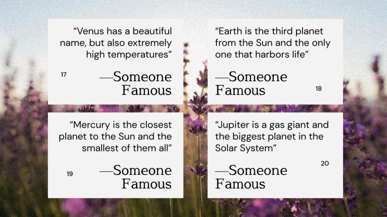 Famous Quotes Theme | Google Slides & PowerPoint template