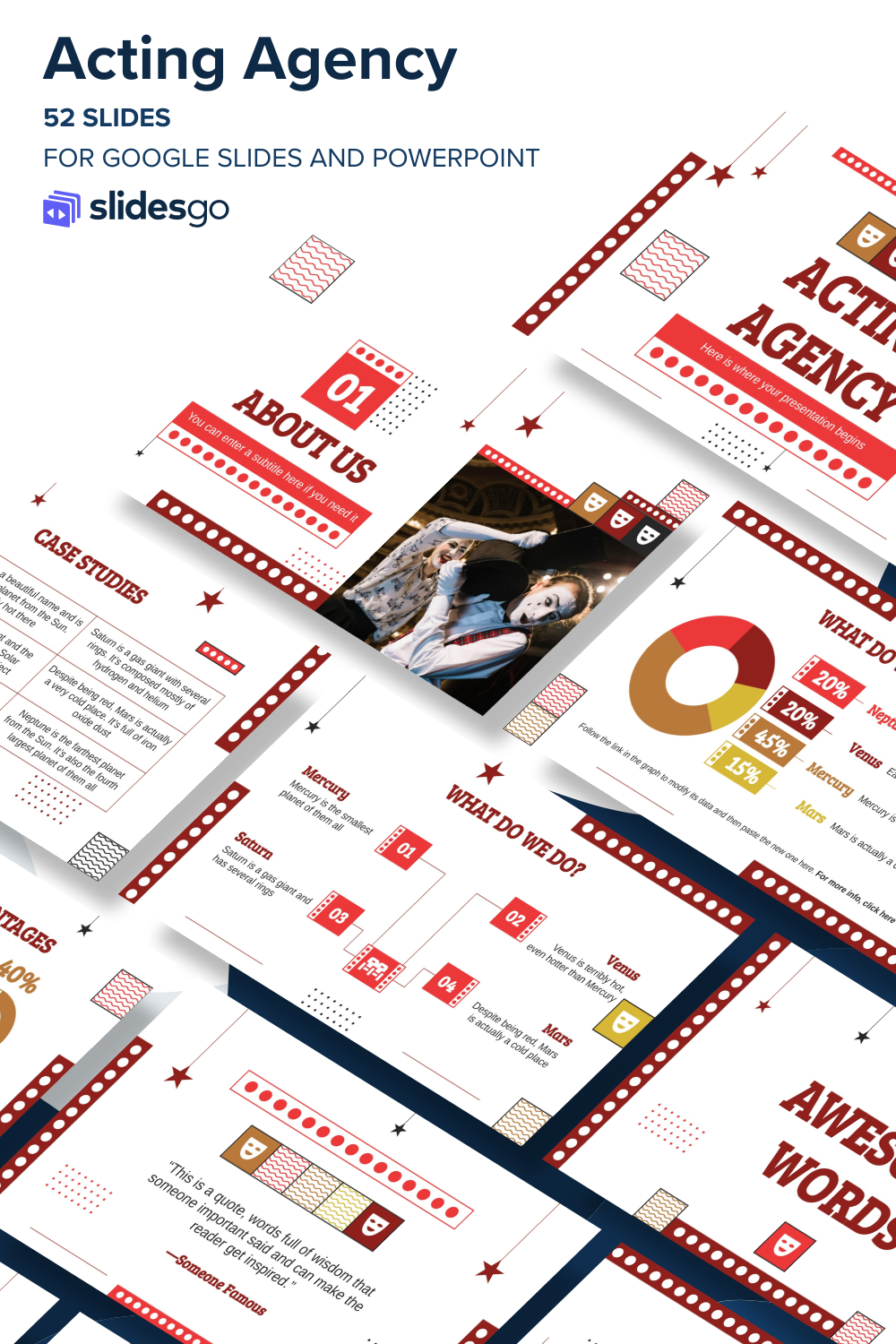 Acting Agency | Google Slides & PowerPoint