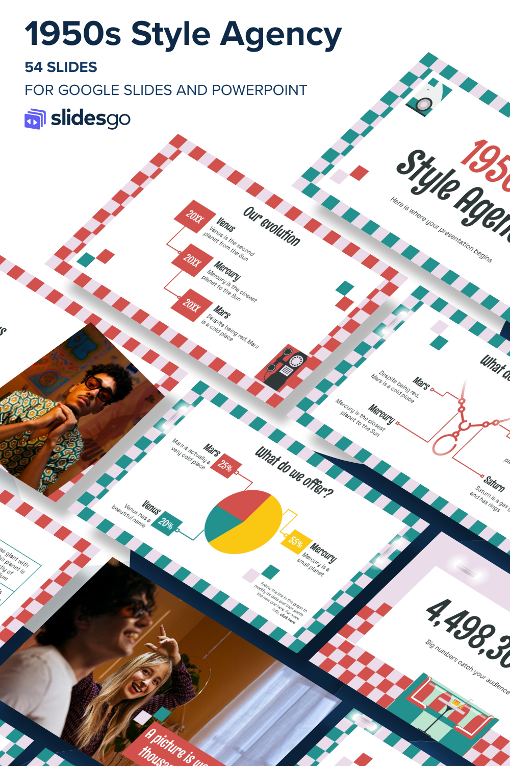 1950s Style Agency | Google Slides & PowerPoint