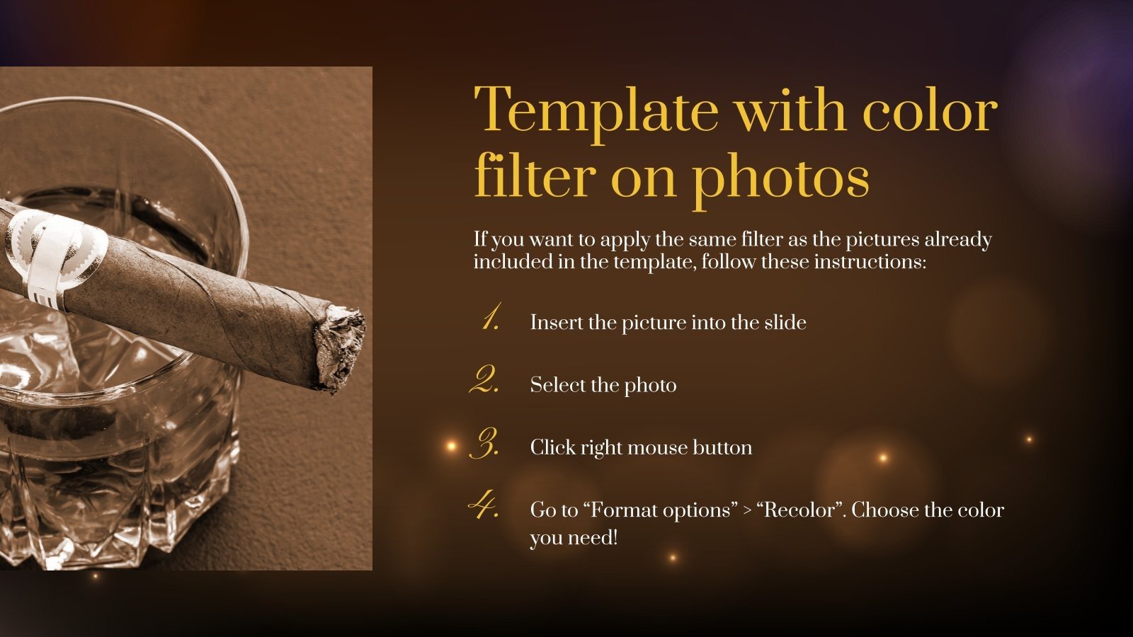 Havana Cigar House | Google Slides & PowerPoint