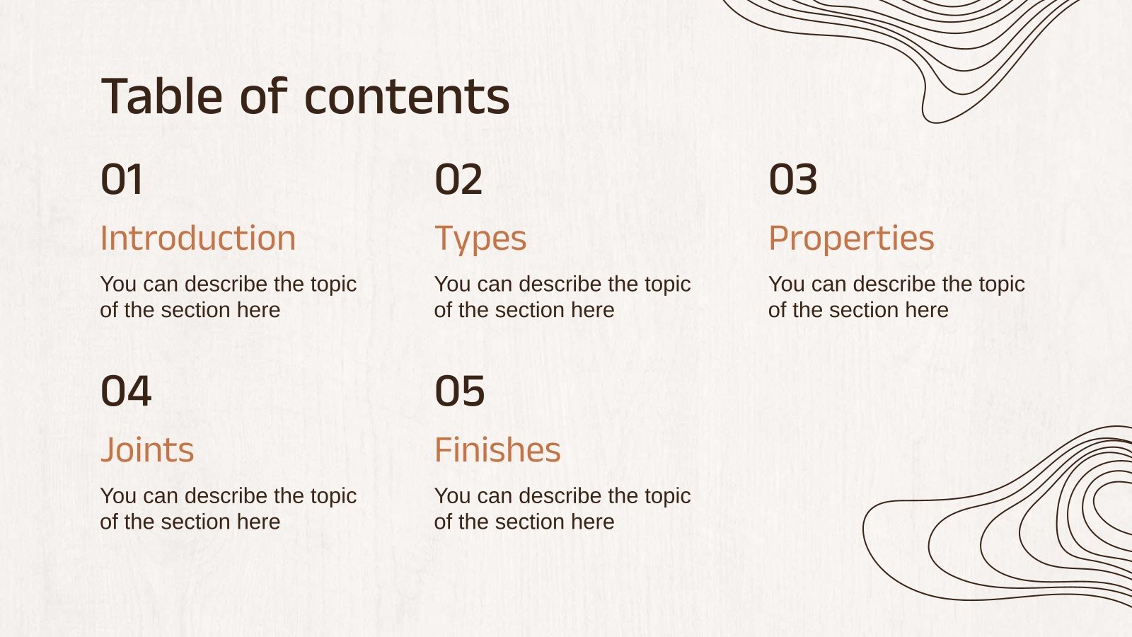 Types of Lumber | Google Slides & PowerPoint