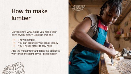 Types of Lumber | Google Slides & PowerPoint