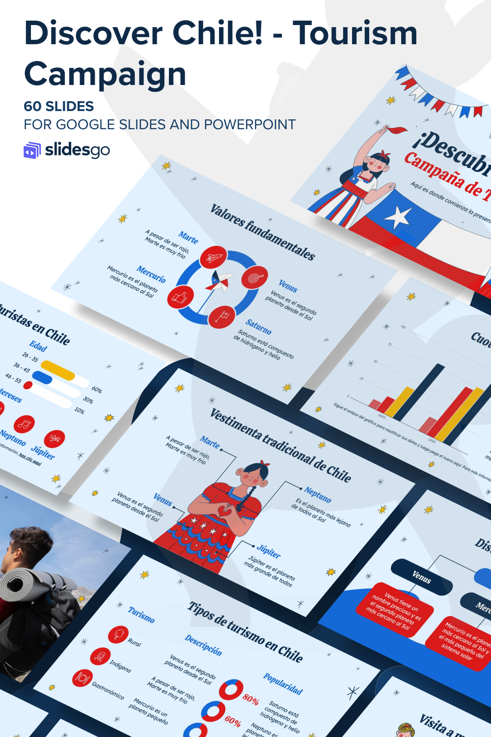 Discover Chile! - Tourism Campaign | Google Slides & PPT
