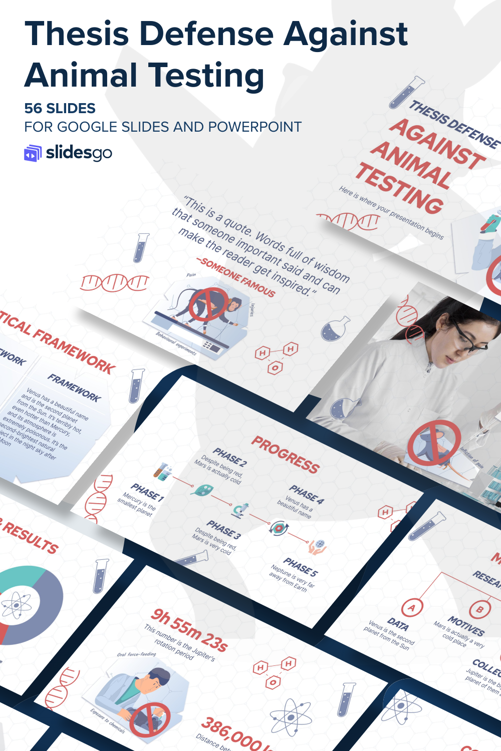Thesis Defense Against Animal Testing | Google Slides & PPT