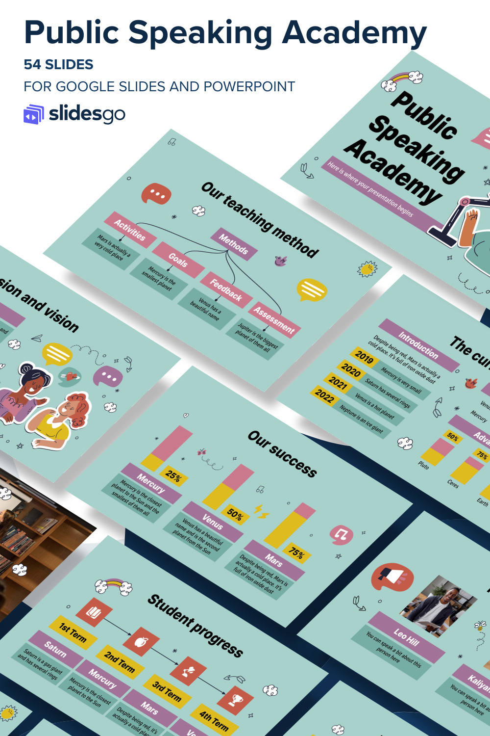 Public Speaking Academy | Google Slides & PPT