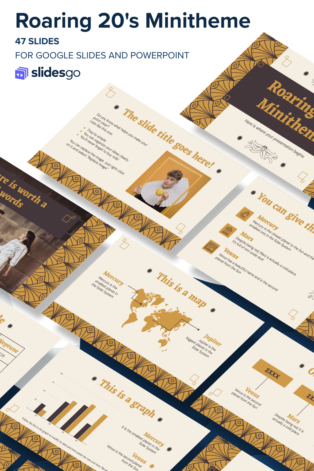 Roaring 20's Minitheme | Google Slides & PowerPoint