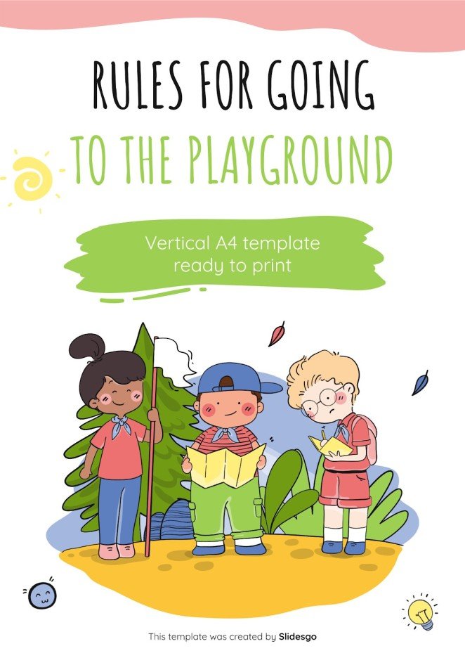 Rules for Going to the Playground | Google Slides & PPT
