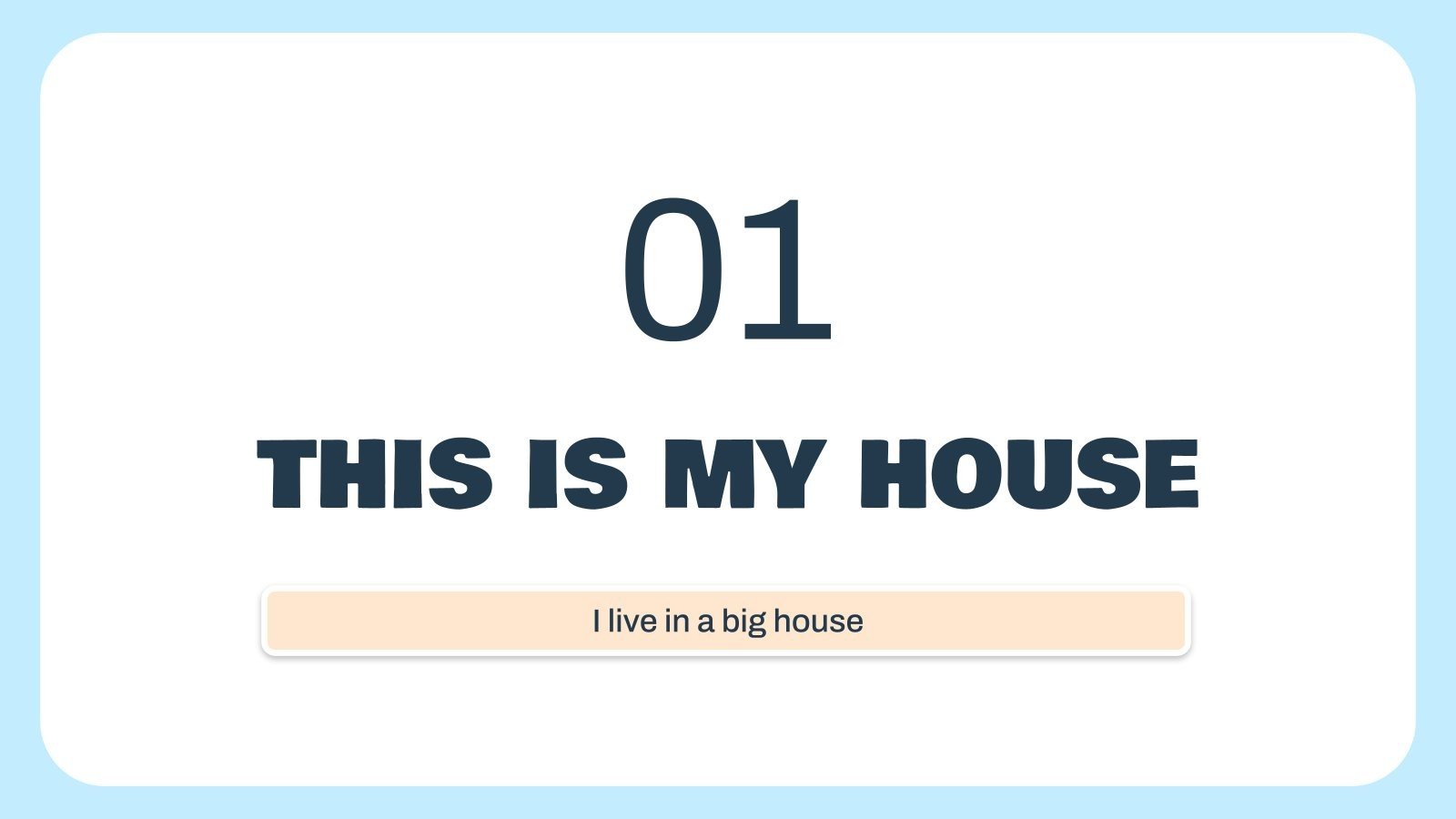 Home Vocabulary | Google Slides & PowerPoint template