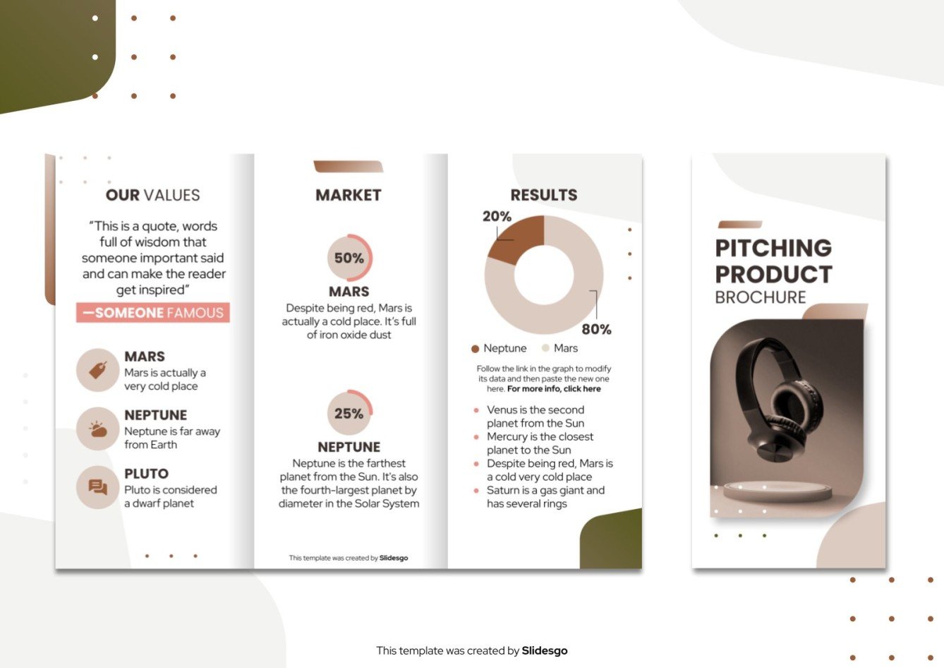 Pitching Product Brochure | Google Slides & PowerPoint