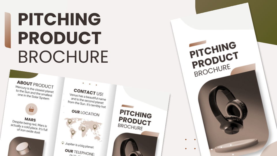 Pitching Product Brochure | Google Slides & PowerPoint
