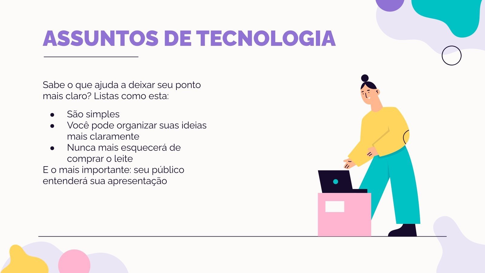 Technology Subject Lesson for Brazilian High School Students