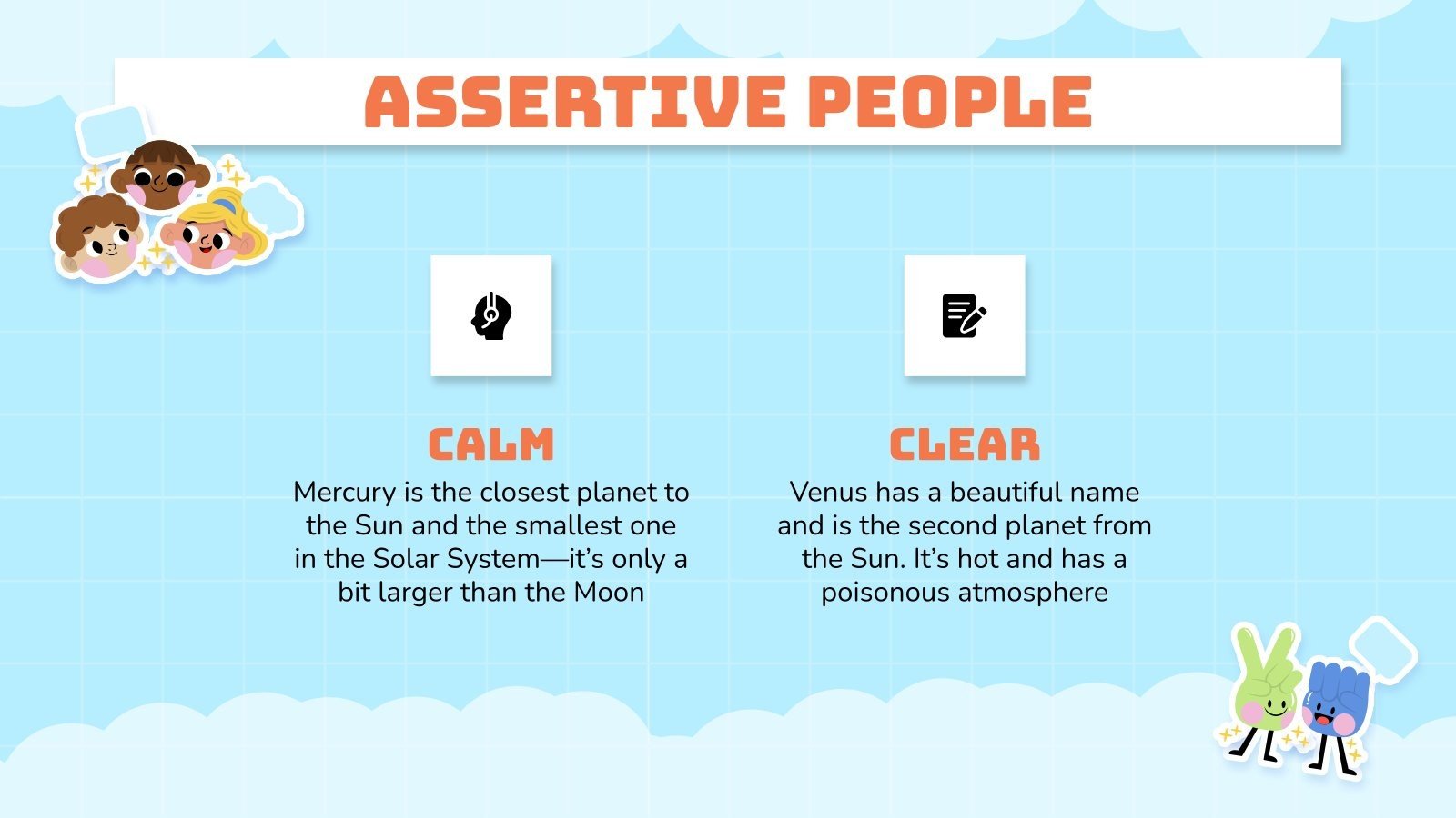 Assertive Communication for Kids | Google Slides & PPT