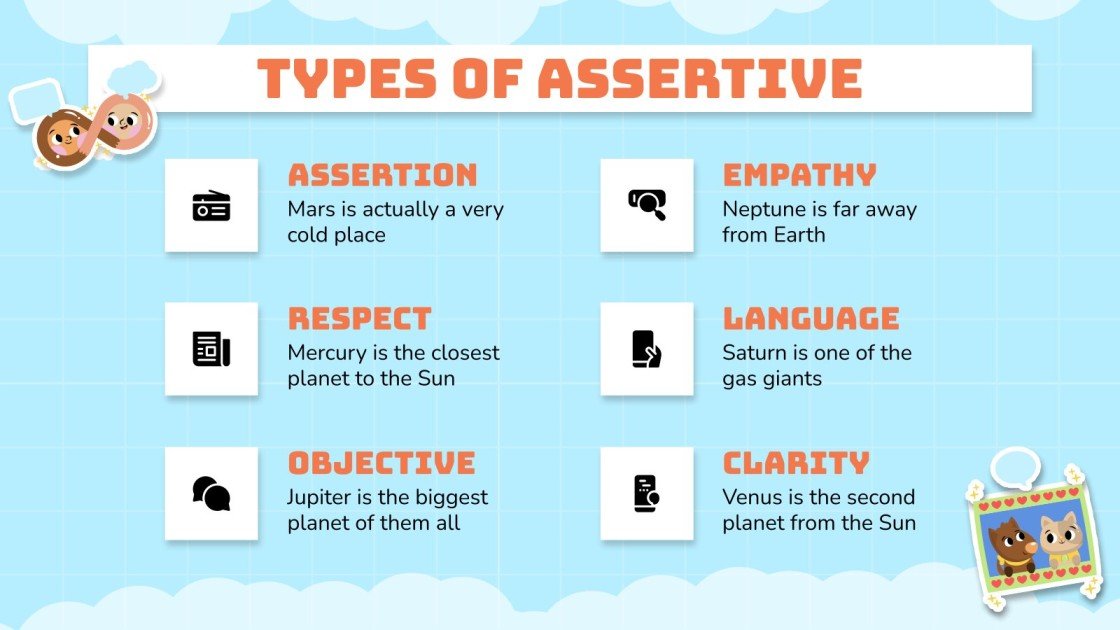 Assertive Communication for Kids | Google Slides & PPT