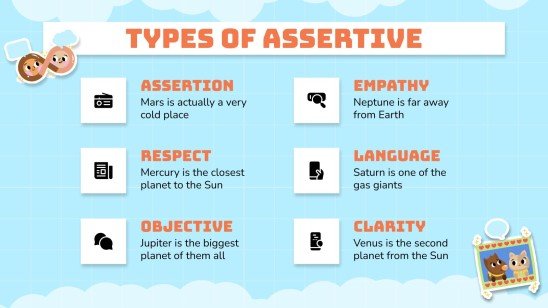 Assertive Communication for Kids | Google Slides & PPT