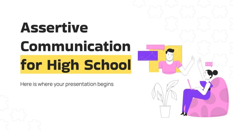 Assertive Communication for High School | Google Slides