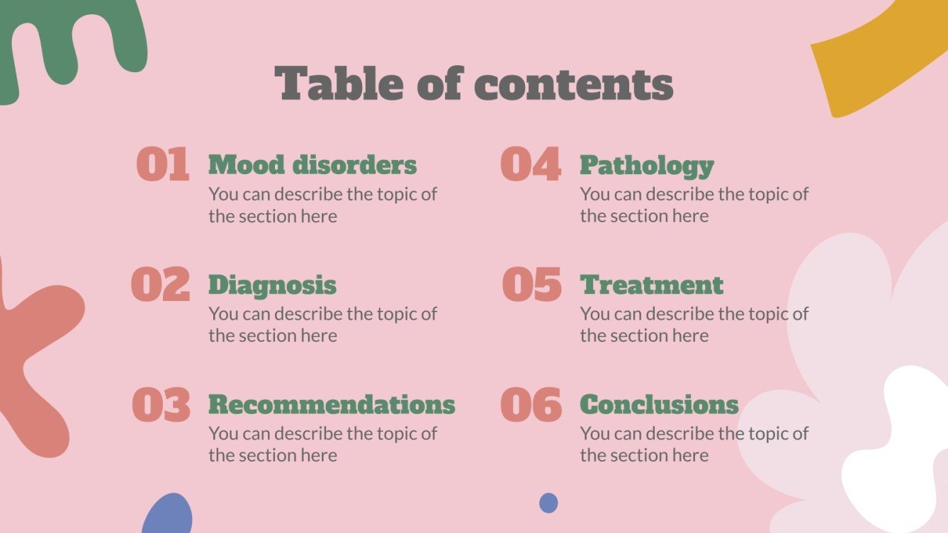 Mood Disorders | Google Slides & PowerPoint template