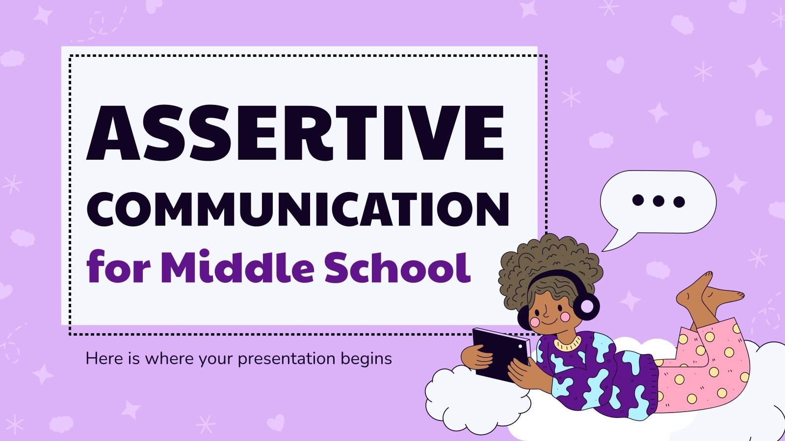 Assertive Communication for Middle School