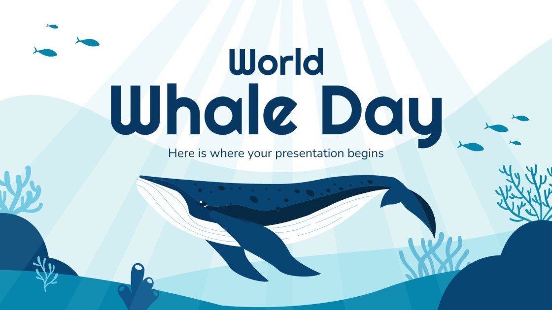 World Whale Day | Google Slides & PowerPoint