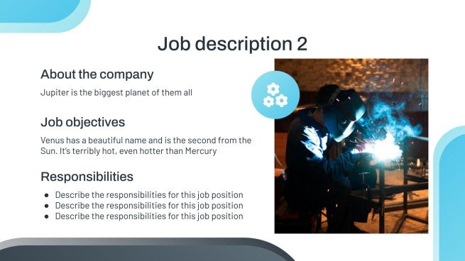 Metalworking Job Description | Google Slides & PowerPoint