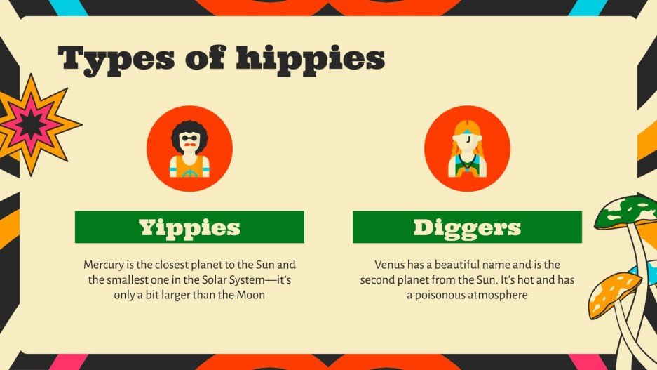 Hippie Movement | Google Slides & PowerPoint