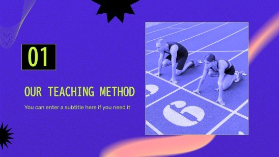 Athletic Training Center | Google Slides & PPT