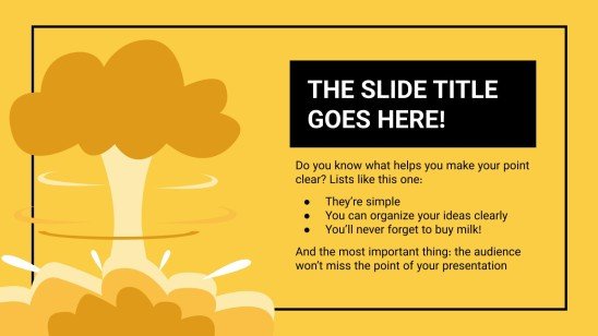 Nuclear Attack Warning Procedure | Google Slides & PPT