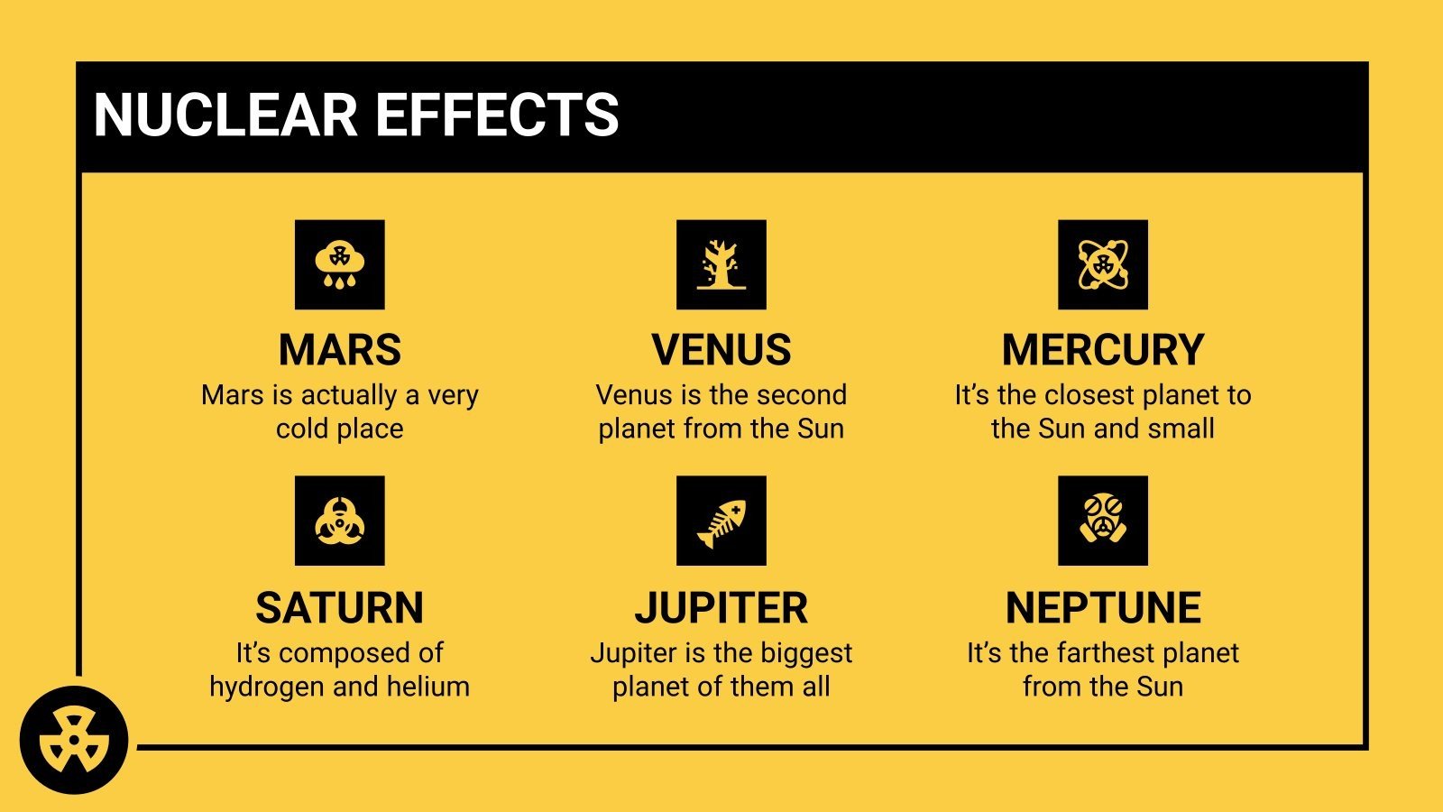 Nuclear Attack Warning Procedure | Google Slides & PPT