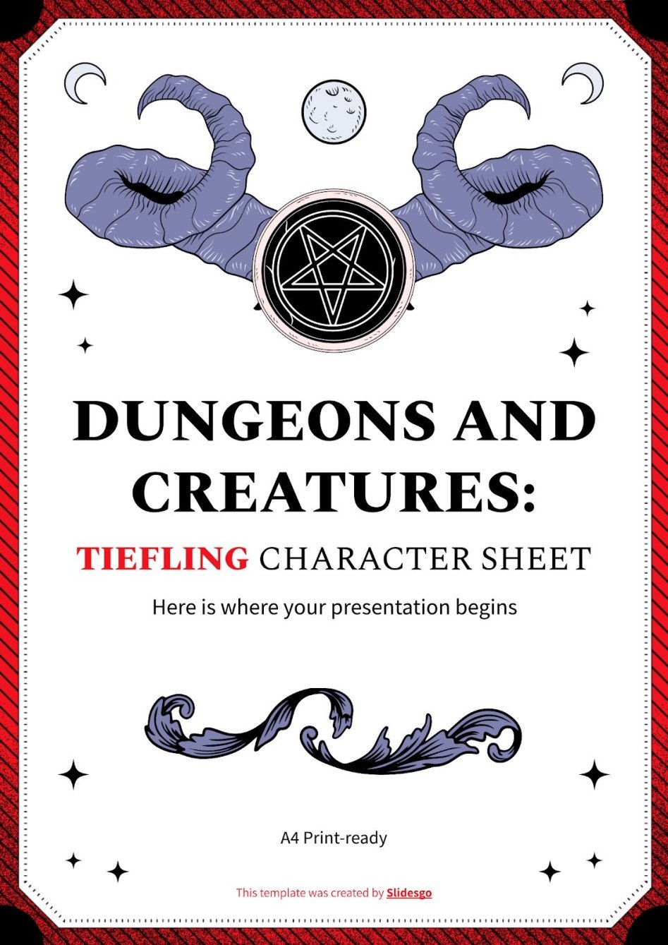 Free templates about Dungeons for Google Slides & PowerPoint
