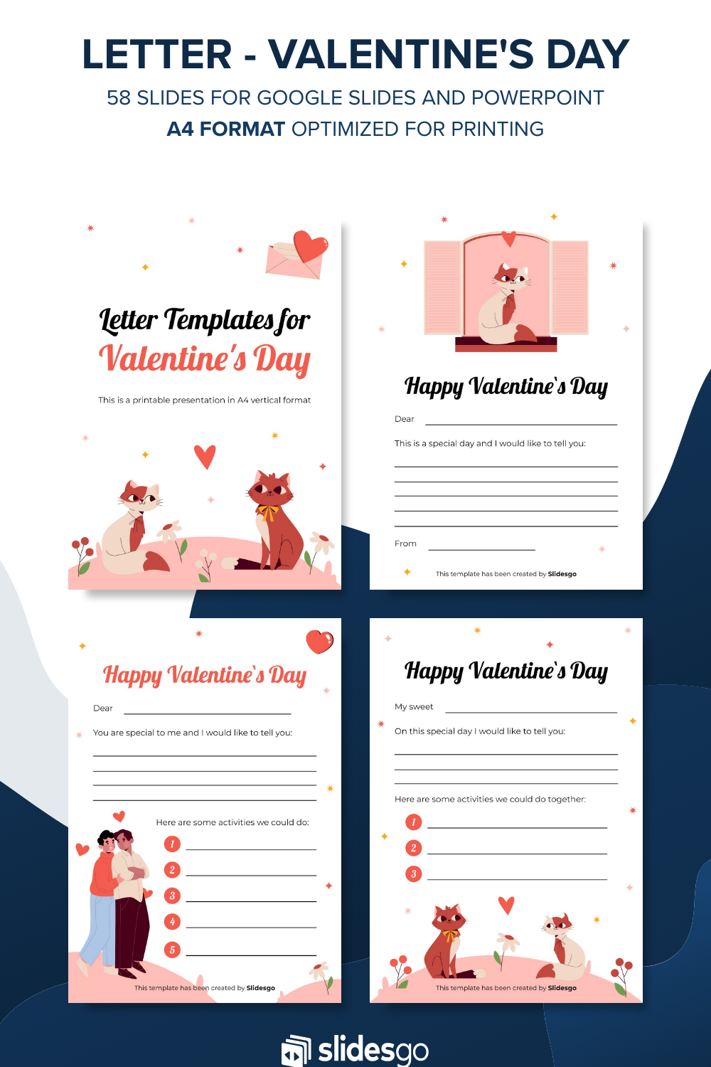 Letter Templates for Valentine's Day | Google Slides