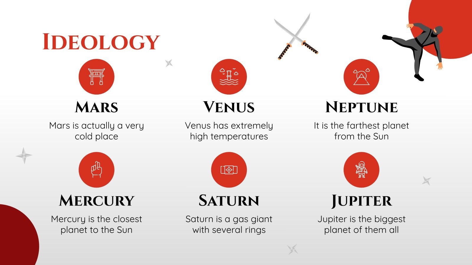 Histoire du guerrier ninja japonais | Google Slides et PPT