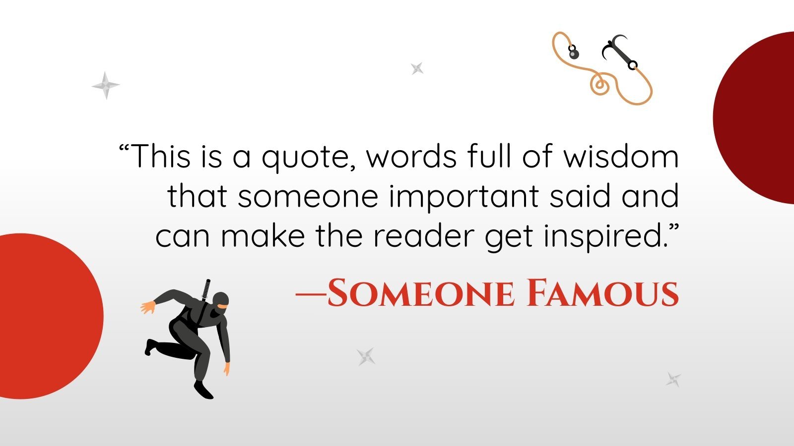 Histoire du guerrier ninja japonais | Google Slides et PPT