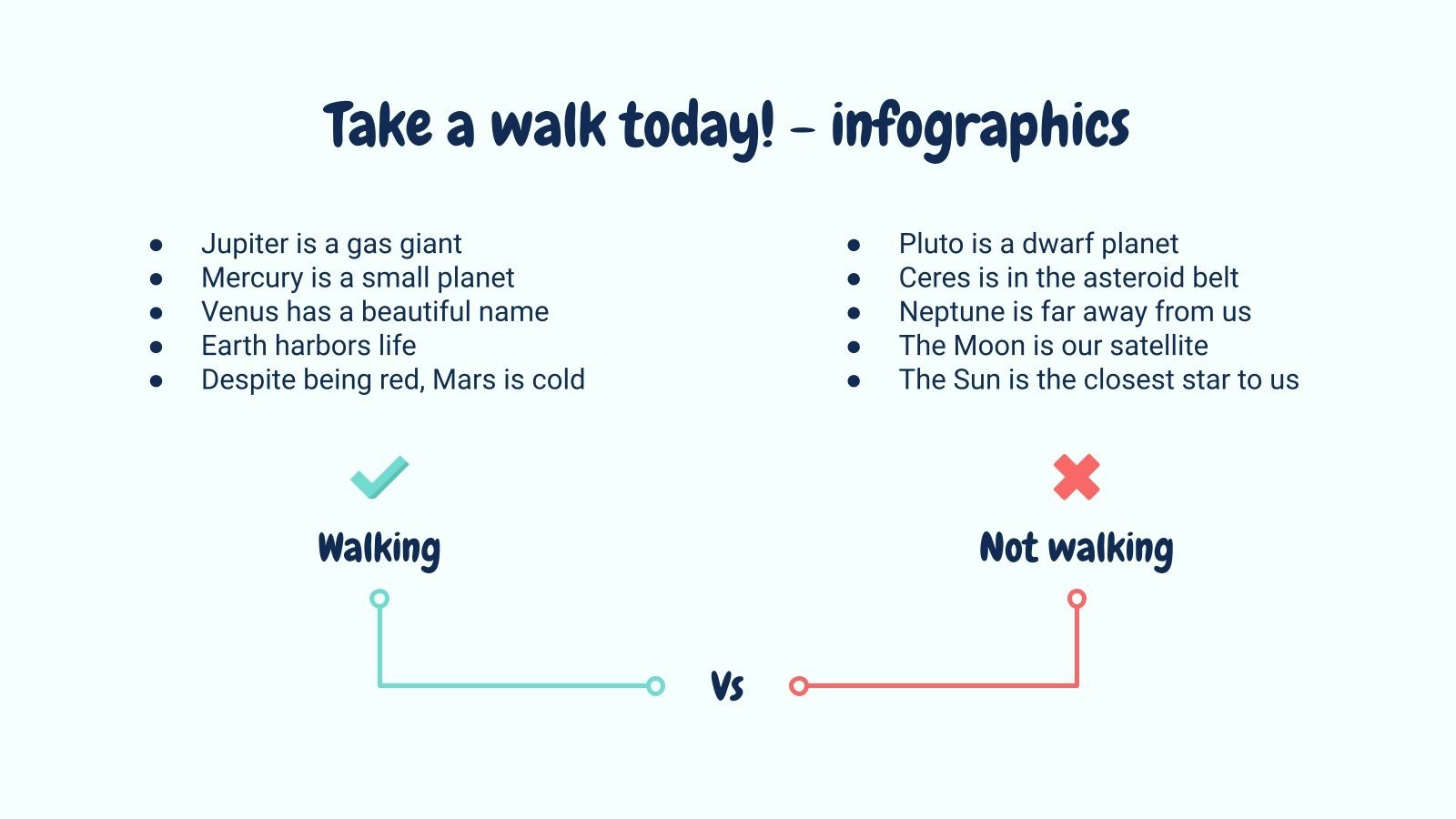 Take a Walk Today! Infographics | Google Slides & PowerPoint