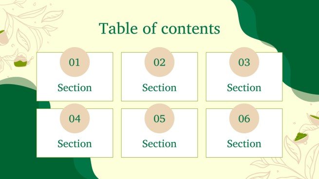 Matcha Tea Company Profile | Google Slides & PPT