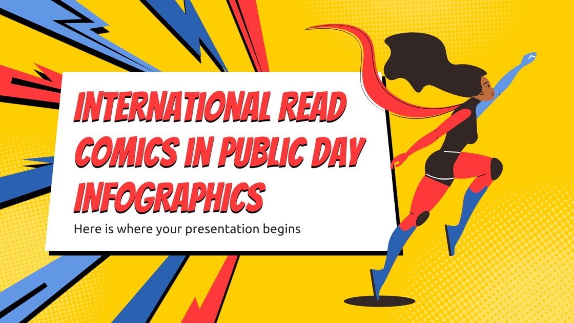 International Read Comics in Public Day Infographics