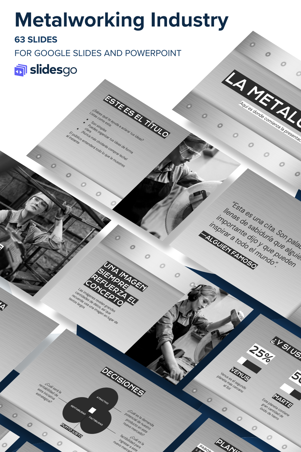 Metalworking Industry | Google Slides & PowerPoint
