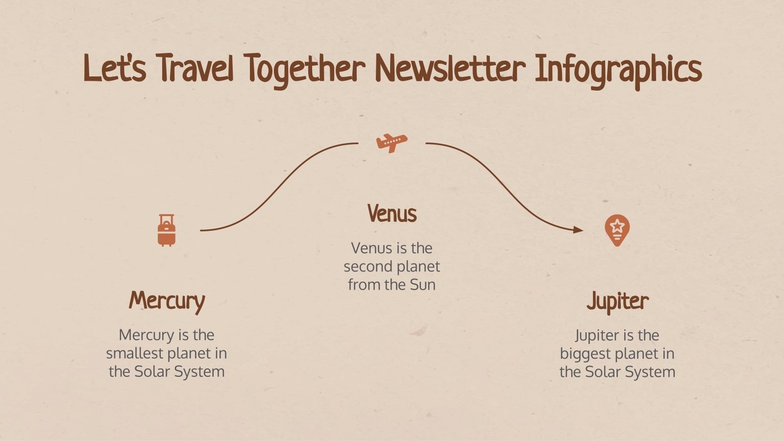 Let's Travel Together Newsletter Infographics