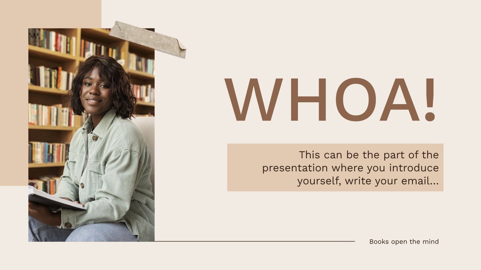 Famous Person Biography Theme for College | Google Slides