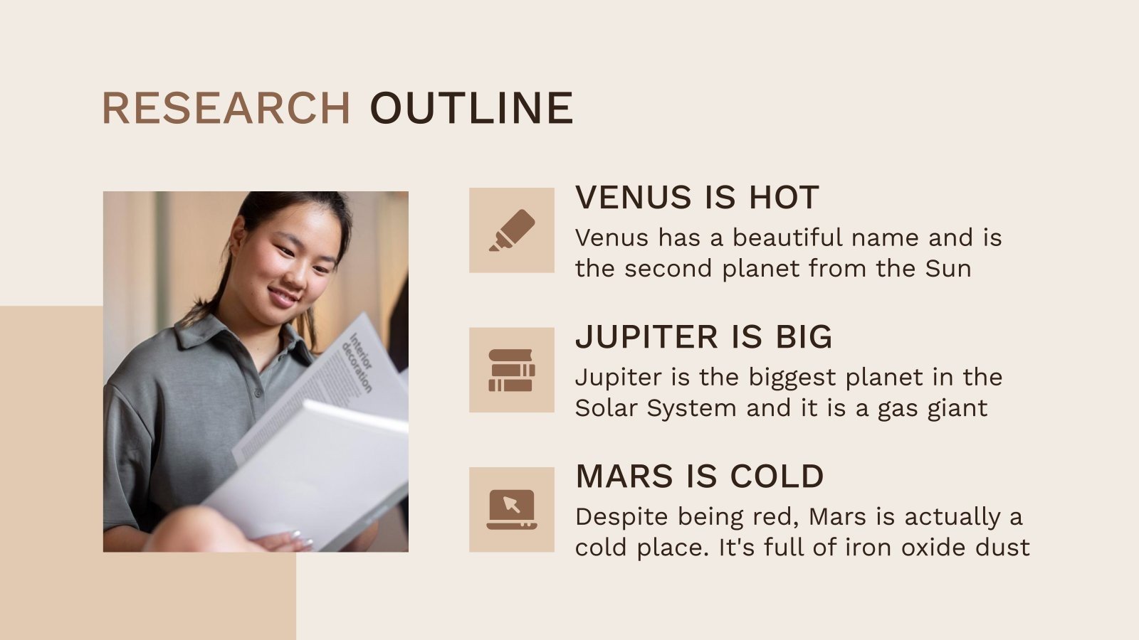 Famous Person Biography Theme for College | Google Slides