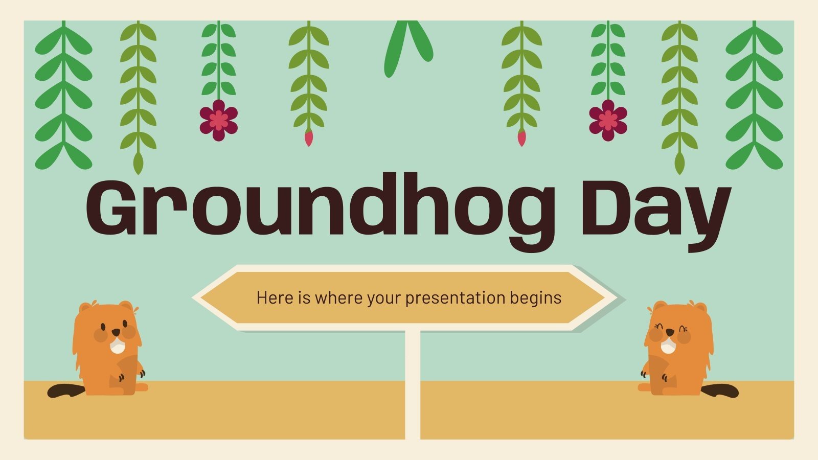 Groundhog Day | Google Slides & PowerPoint
