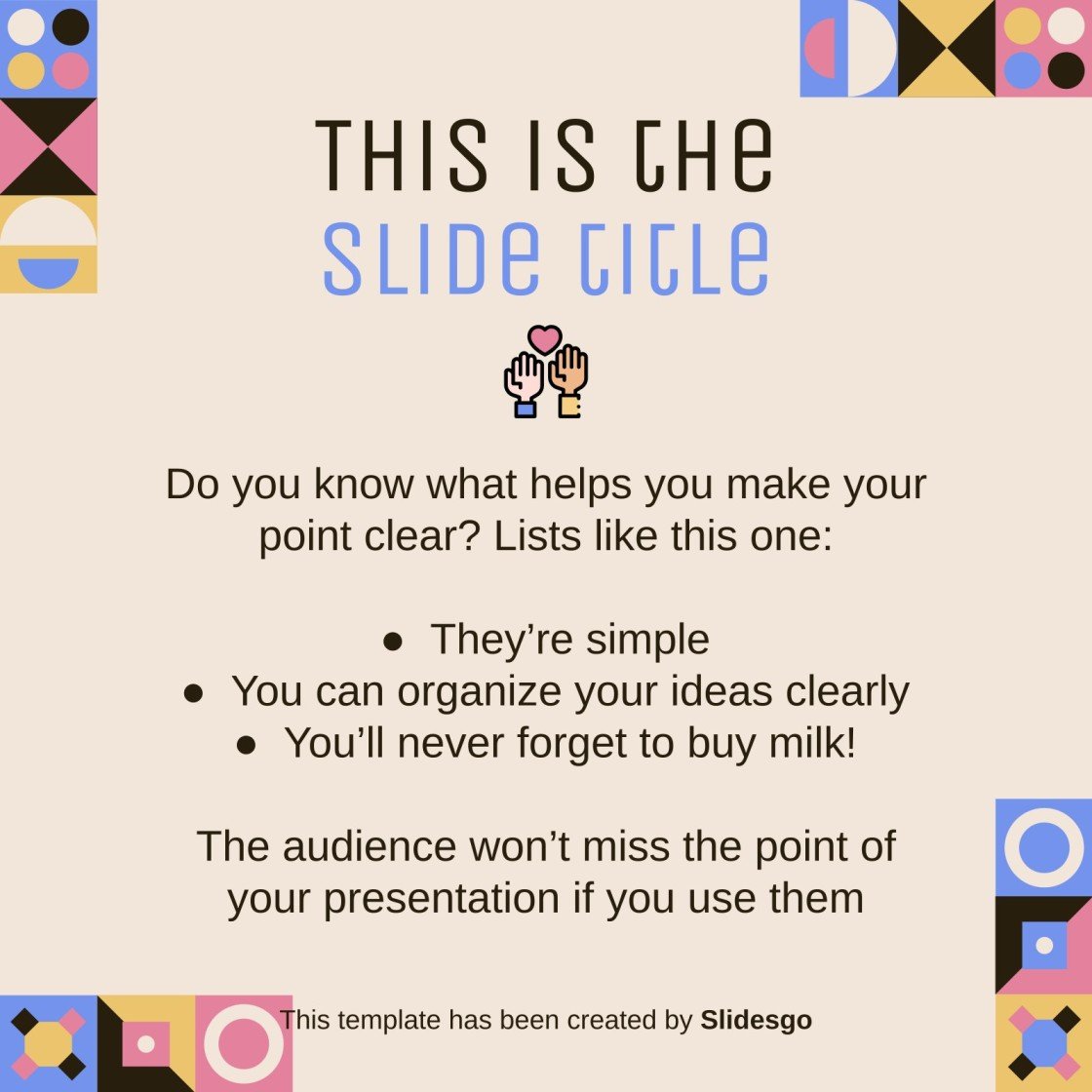 Kindness Is Key! Square IG Posts | Google Slides & PPT