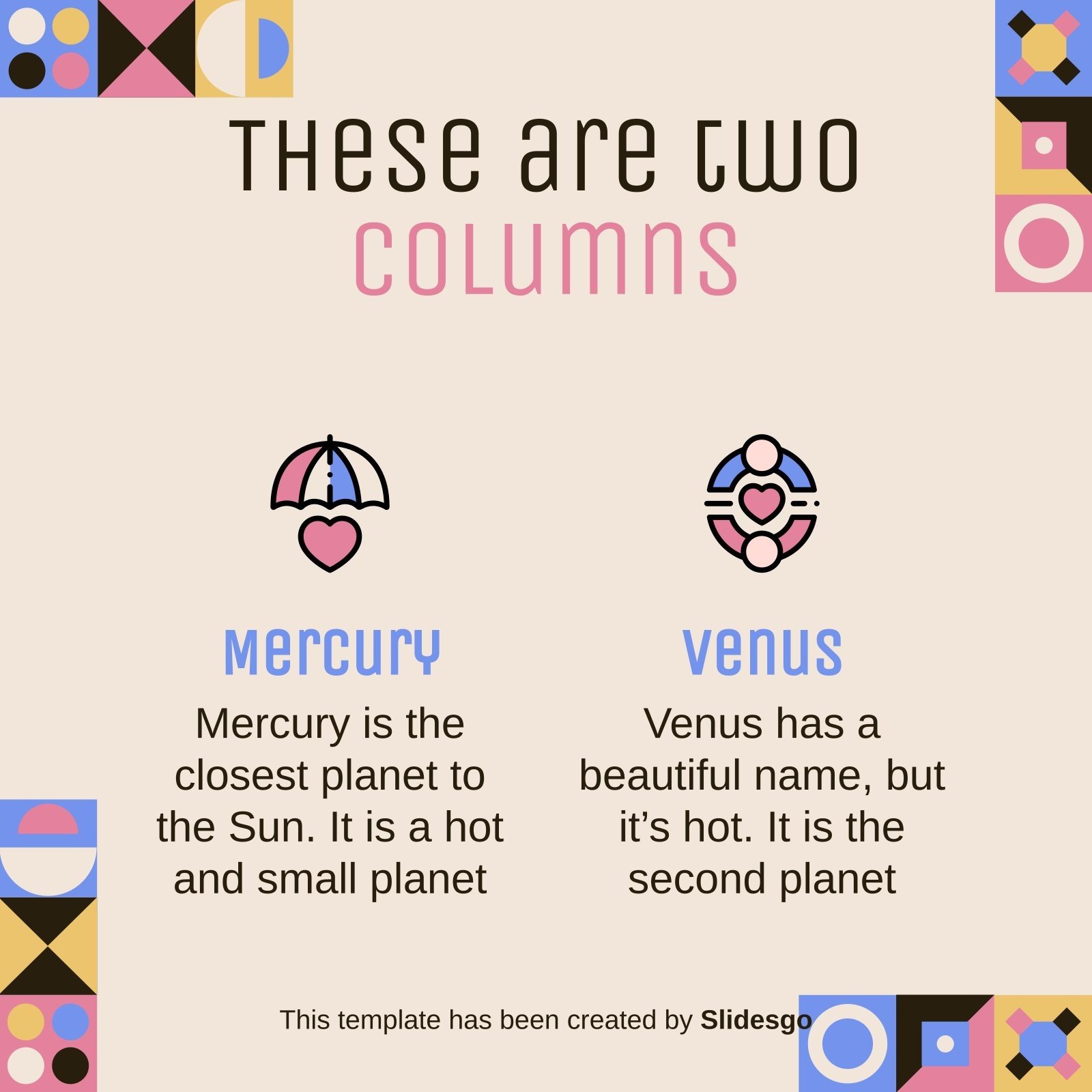 Kindness Is Key! Square IG Posts | Google Slides & PPT