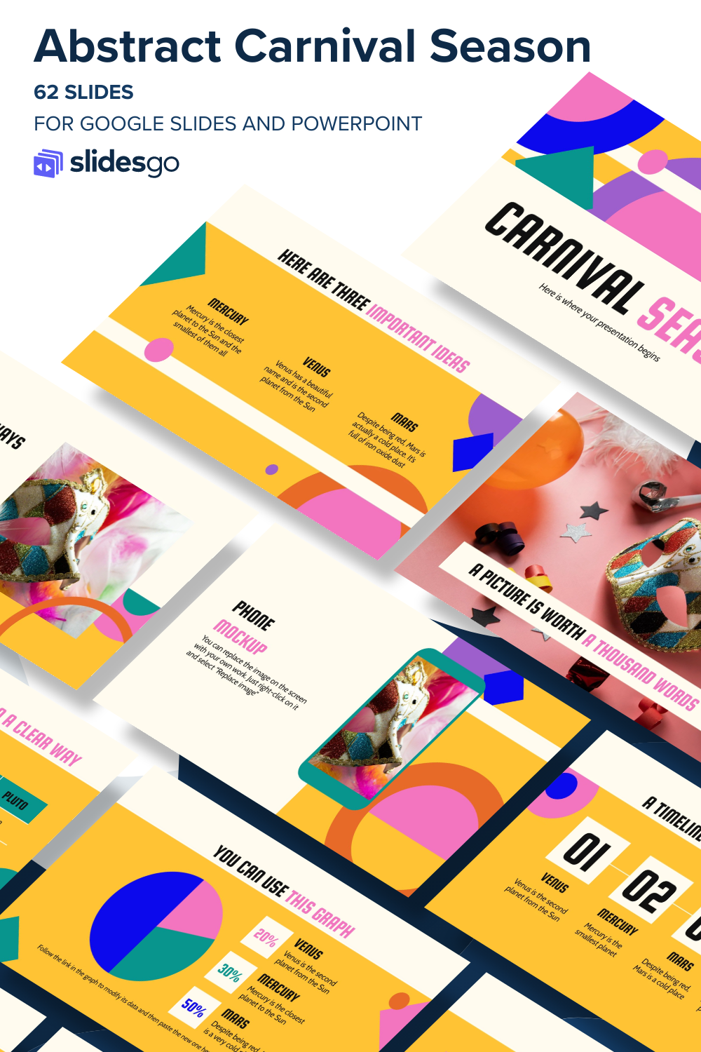 Abstract Carnival Season | Google Slides & PowerPoint