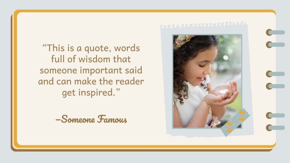 My First Communion Memory Book | Google Slides & PPT