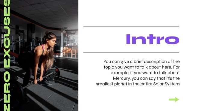 Weight Training Workshop | Google Slides & PowerPoint